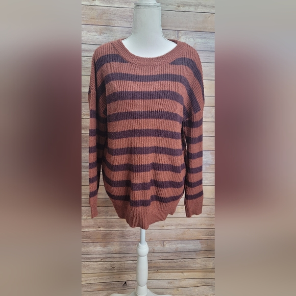 becool | Sweaters | Filly Flair Striped Sweater Large | Poshmark